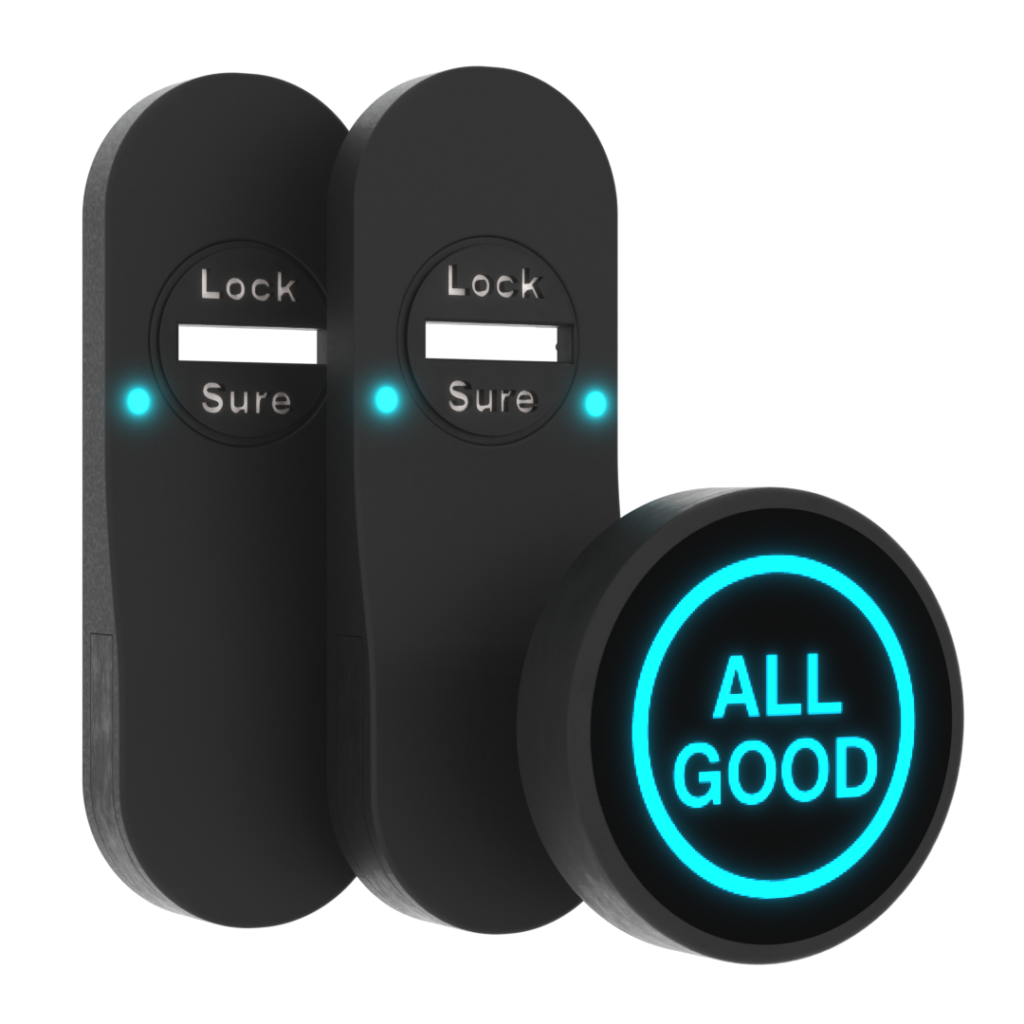 Key Turn Lock Monitor | Remote Door Status Alerts | Locksure